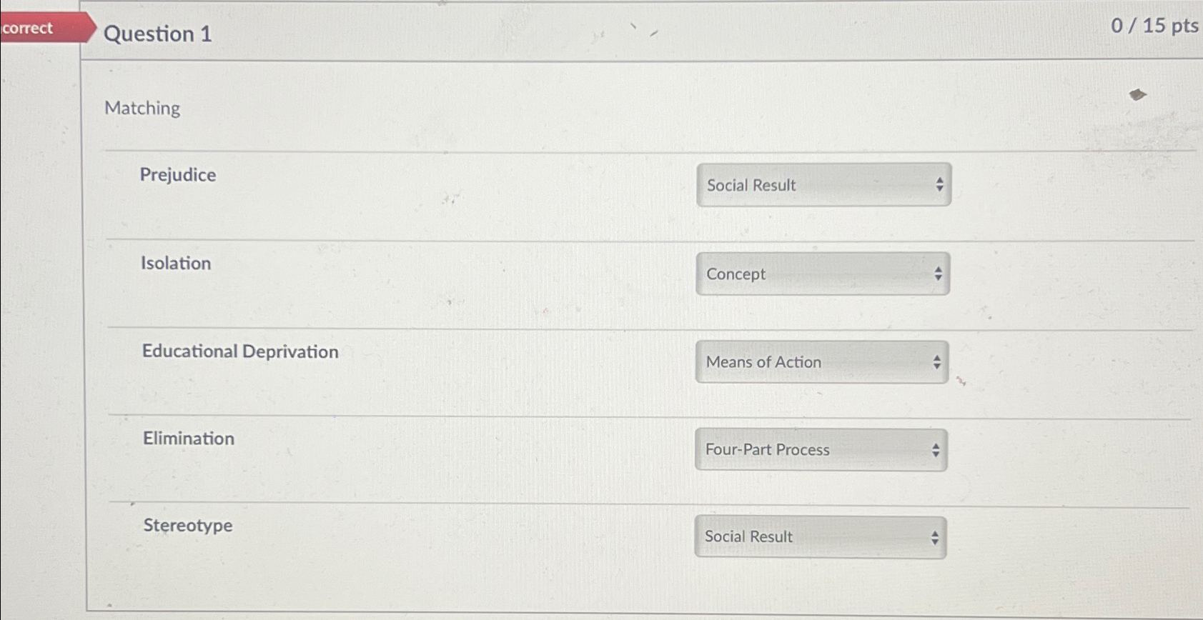 Solved correctQuestion 1015 | Chegg.com