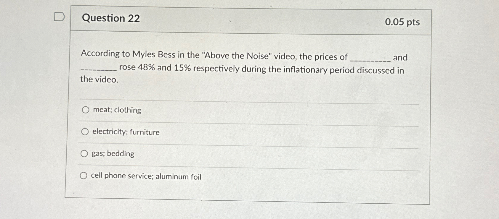 Solved Question 220.05 ﻿ptsAccording to Myles Bess in the | Chegg.com