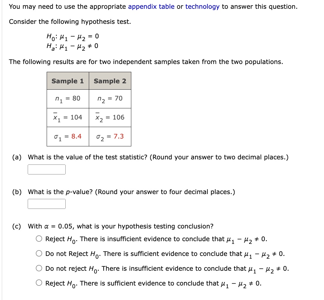 Solved You may need to use the appropriate appendix table or | Chegg.com