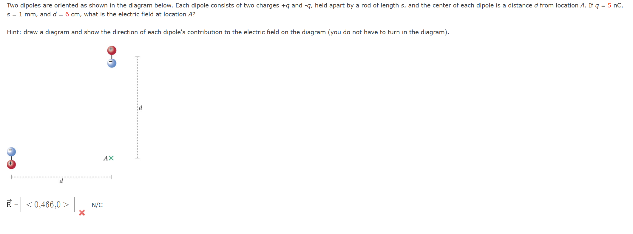 Solved \( ﻿s=1 \mathrm{~mm} \), ﻿and \( | Chegg.com