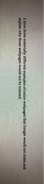 Solved 2. Give three materially different examples of entire | Chegg.com