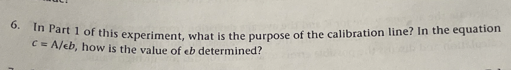 Solved In Part 1 ﻿of this experiment, what is the purpose of | Chegg.com