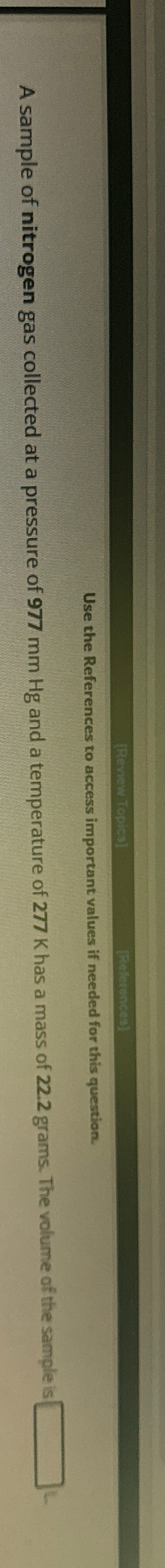 Solved [Renewitopics](References)Use the References to | Chegg.com