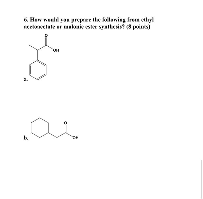 Solved 1.Draw all the keto/enol form(s) for the following | Chegg.com