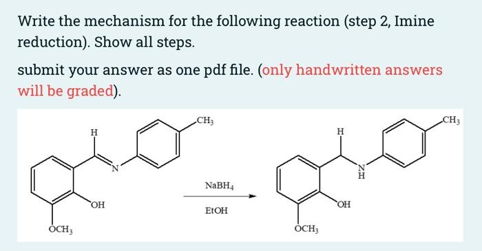 Solved Write the mechanism for the following reaction (step | Chegg.com