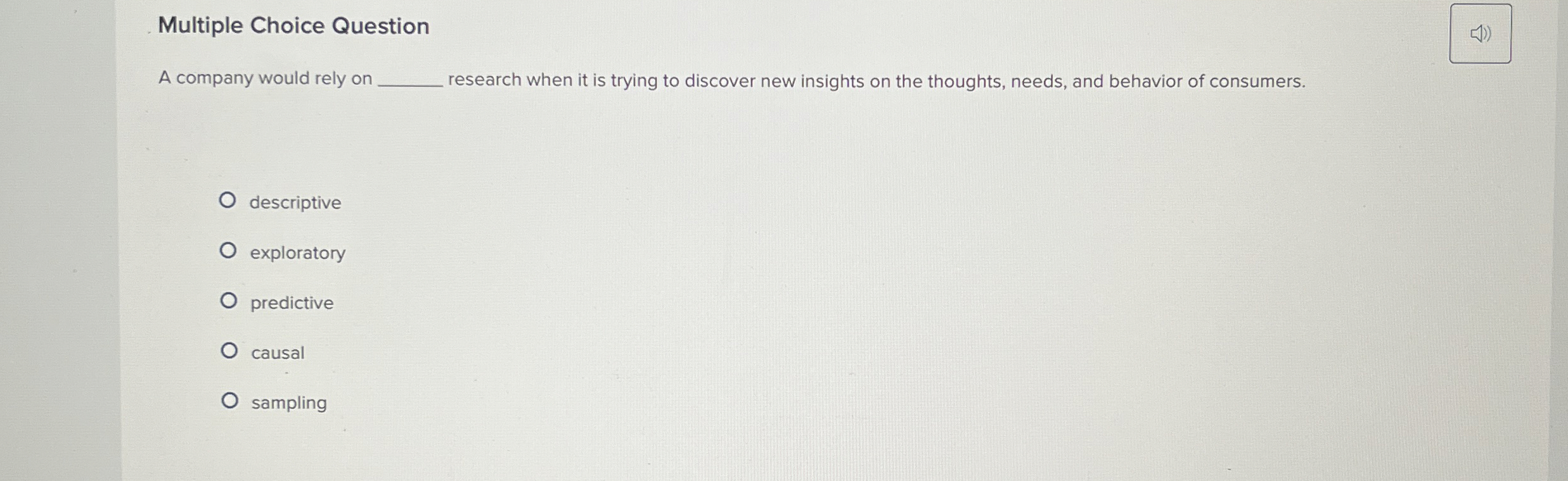 Solved Multiple Choice QuestionA company would rely on | Chegg.com