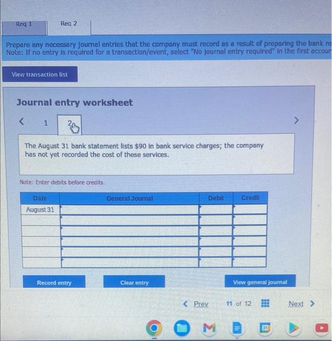 Solved Prepare any necessary journal entries that the | Chegg.com