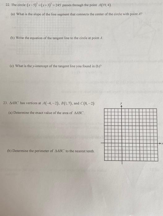 Solved A UNIT #9 - CIRCLES, MEASUREMENT AND MODELING COMMON | Chegg.com