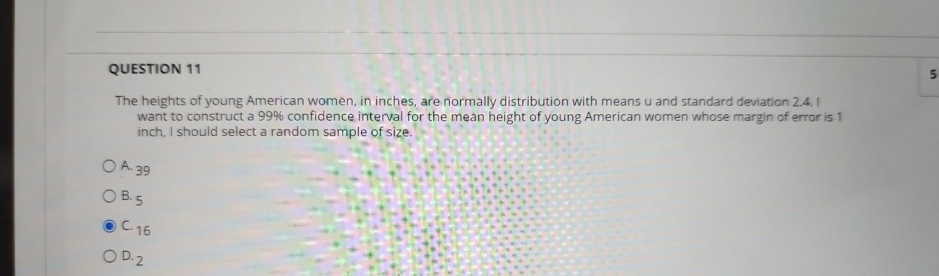 Solved In a multiple choice exam, each question has 5 answer | Chegg.com