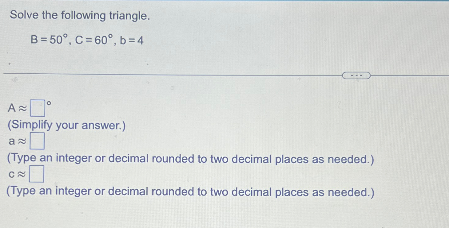 Solved Solve the following | Chegg.com