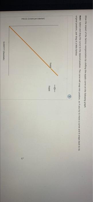 Solved Show the impact of the factory reorganisation by | Chegg.com