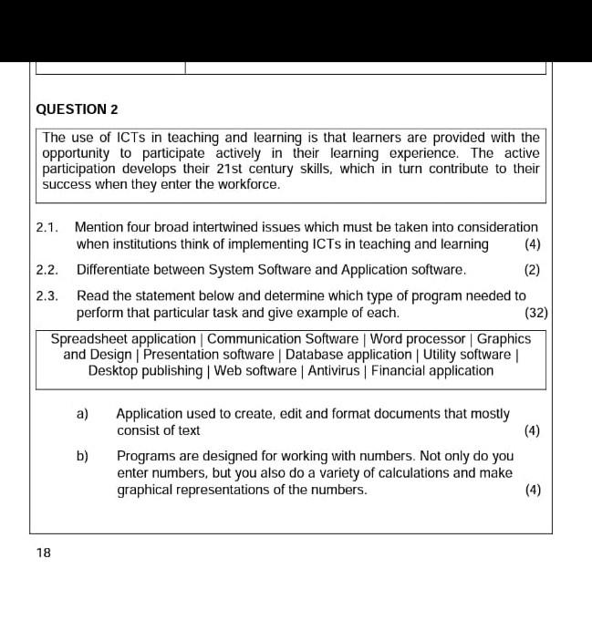 The Use Of Icts In Teaching And Learning Is That