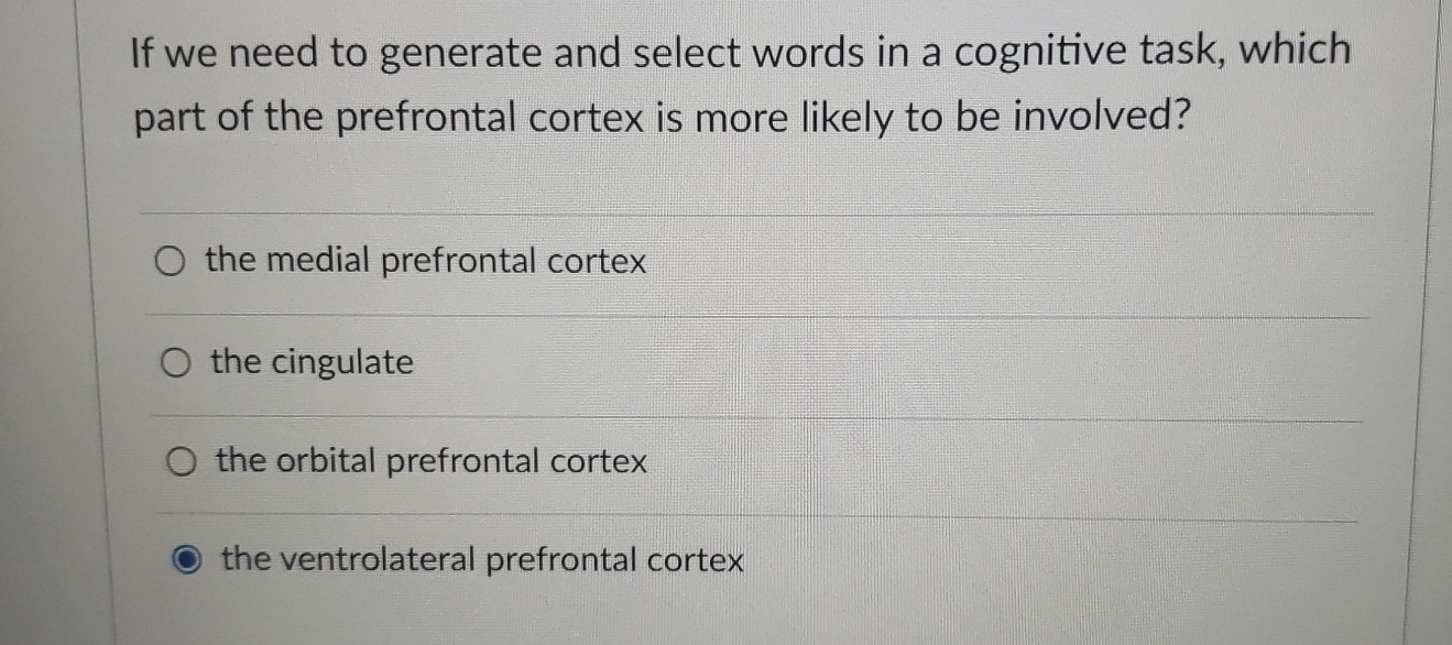 Solved If we need to generate and select words in a | Chegg.com