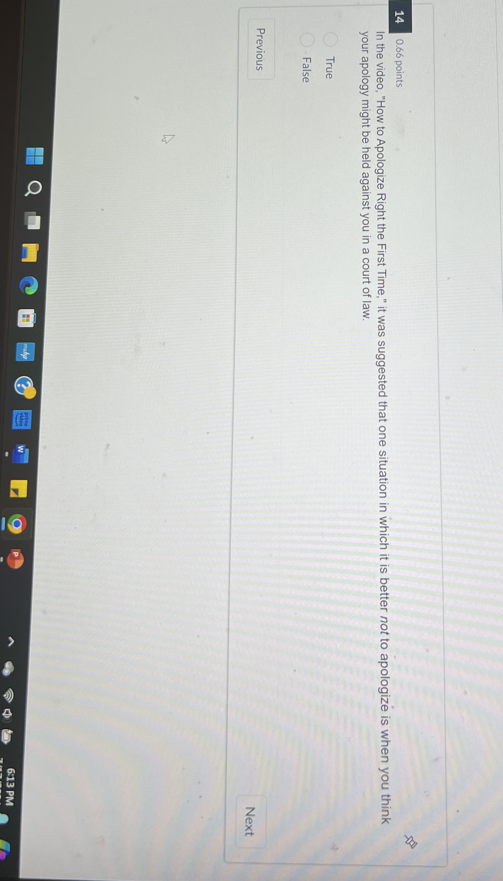 Solved 140.66 ﻿pointsIn the video, "How to Apologize Right | Chegg.com
