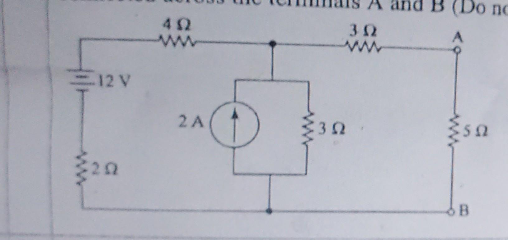 Solved Use Norton's theorem to calculate the current flowing | Chegg.com