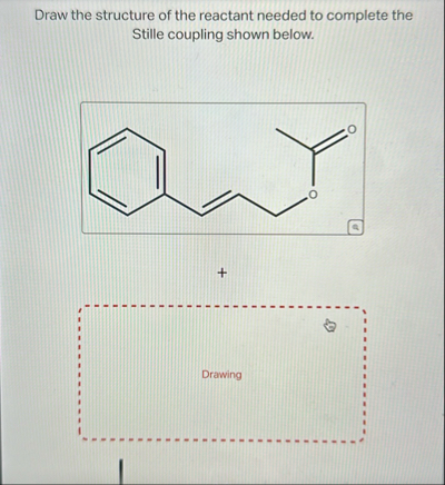 Solved Draw the structure of the reactant needed to complete | Chegg.com