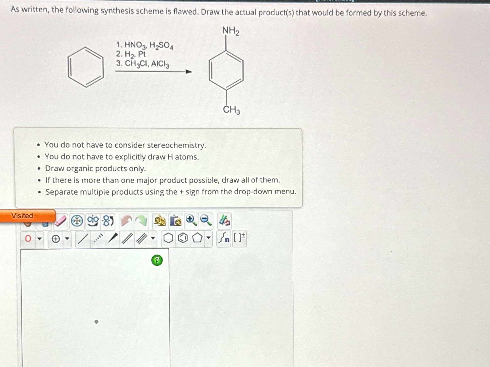 Solved As written, the following synthesis scheme is flawed. | Chegg.com