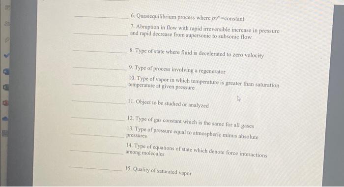 Solved 6. Quasiequilibrium process where pvn= constant 7. | Chegg.com