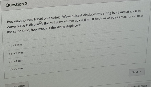 Solved Two wave pulses travel on a string. Wave pulse A | Chegg.com