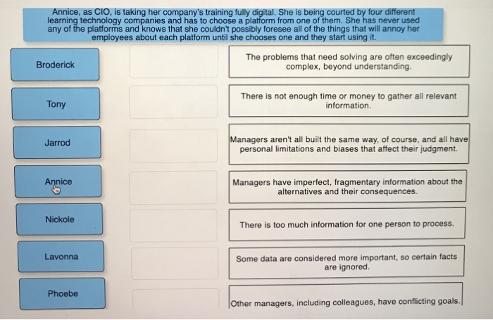 Solved Decision making can be a difficult process if | Chegg.com