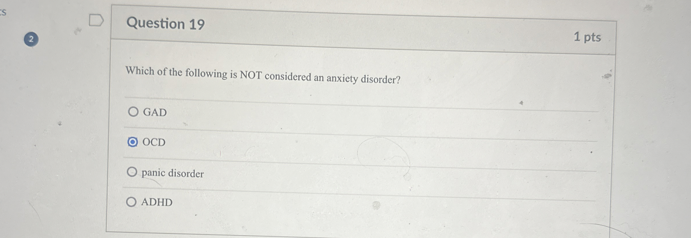 Solved (2)Question 191 ﻿ptsWhich of the following is NOT | Chegg.com