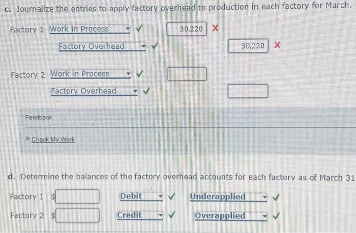 Solved Factory 1 Factory 2 Estimated factory overhead cost | Chegg.com