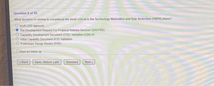 Solved What decision review is considered the most critical | Chegg.com