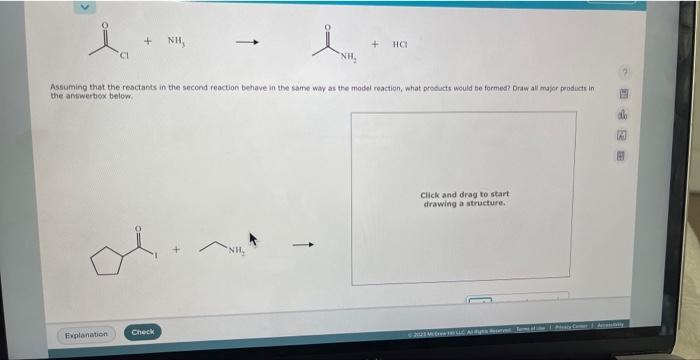 Solved +NH3 Assuming that the reactants in the second | Chegg.com