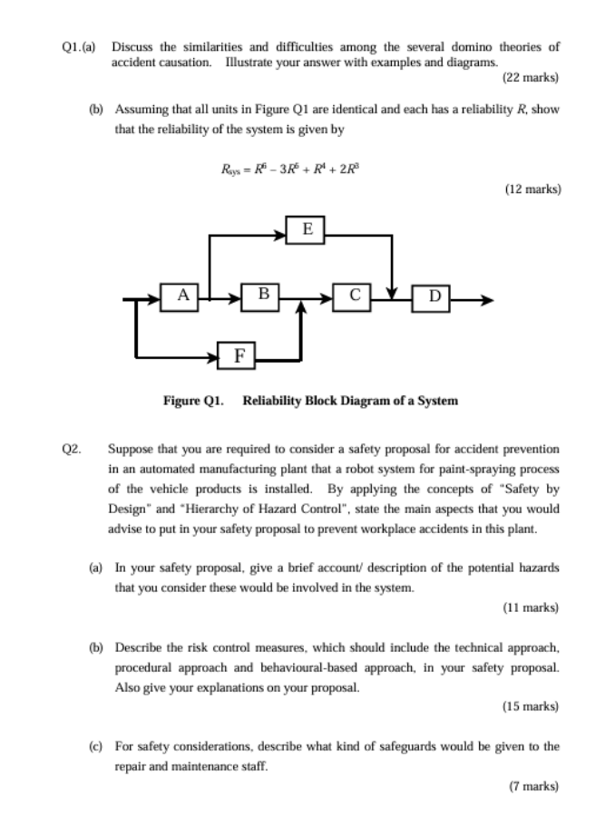 Solved Q1.(a) ﻿Discuss the similarities and difficulties | Chegg.com