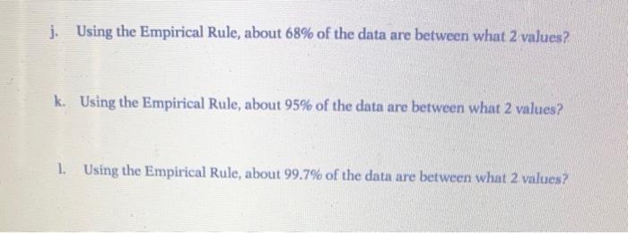 Solved 3. Use the data below to answer the questions that | Chegg.com