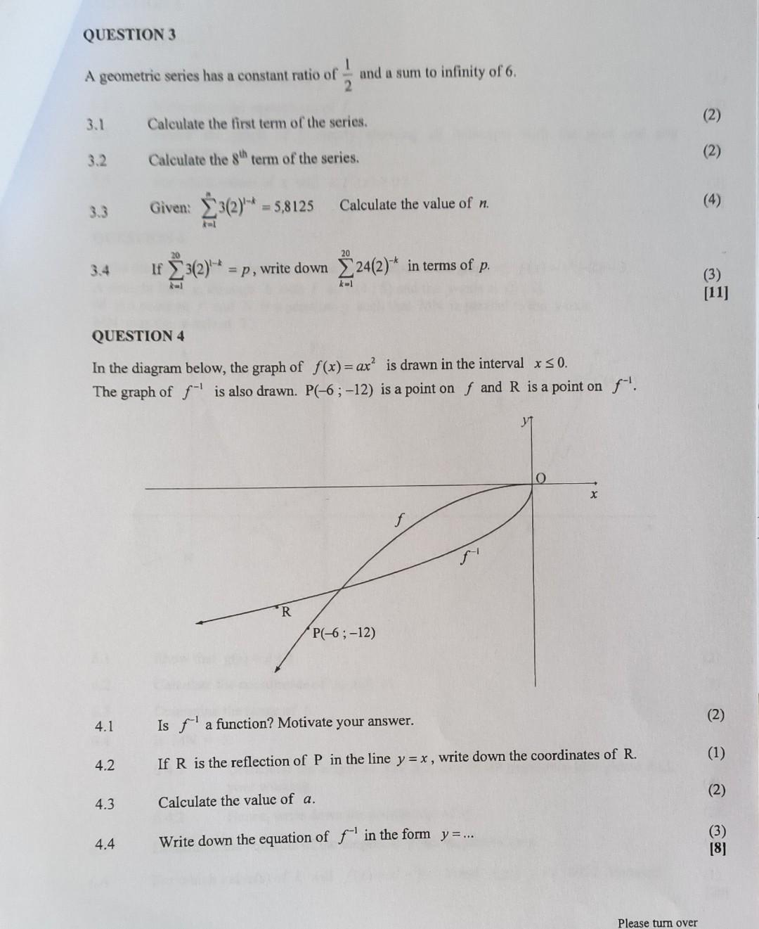 Solved \r\n\r\nA geometric series has a constant ratio of | Chegg.com