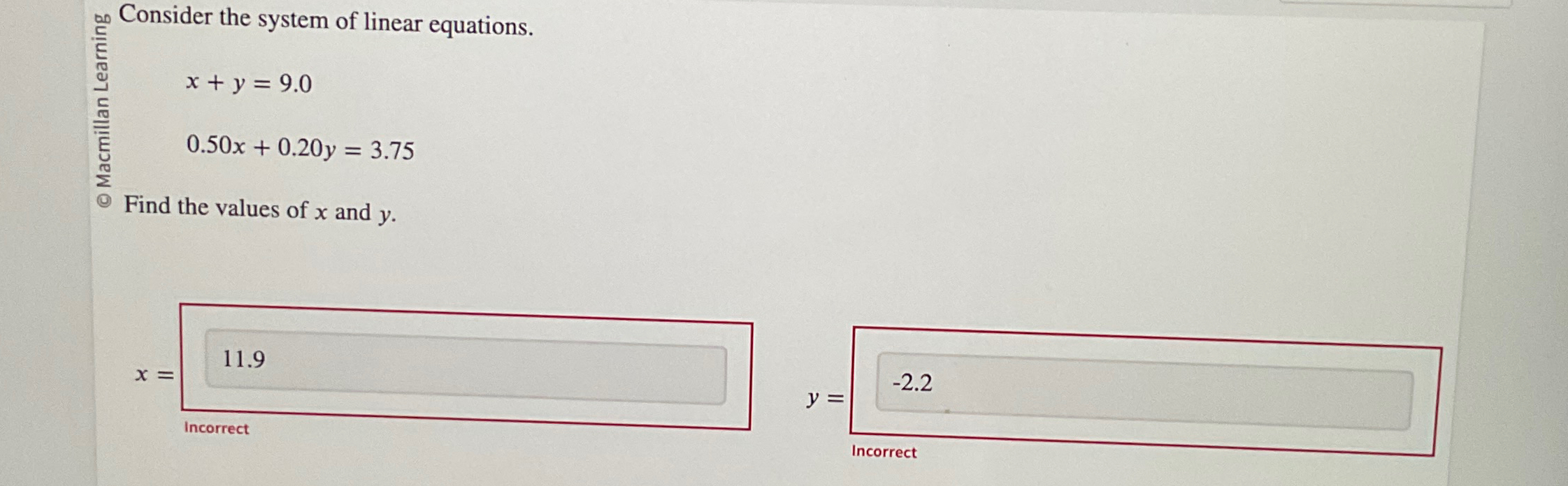 Solved Consider the system of linear | Chegg.com