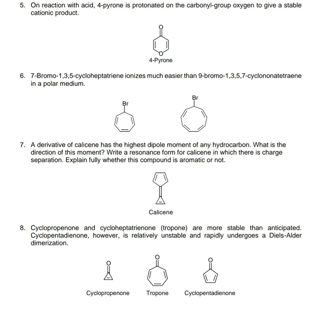 Solved Explain the following observations (questions 2-9) in | Chegg.com