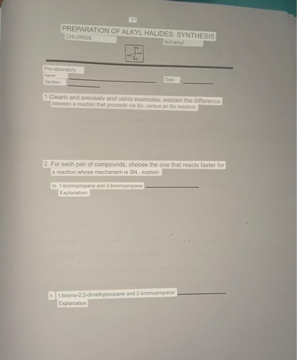 Solved 1. Clearly and precisely, using examples, explain the | Chegg.com