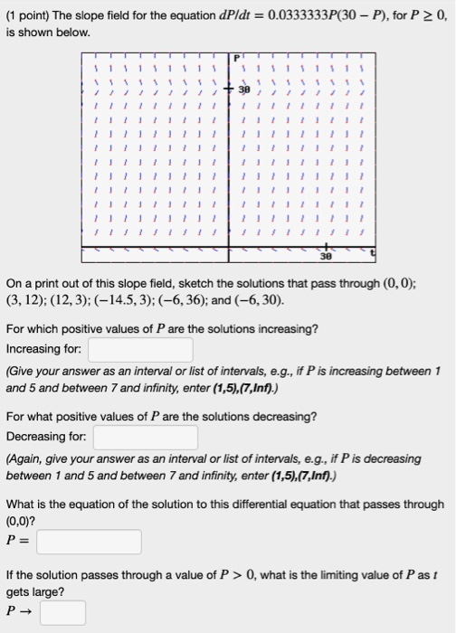 Solved (1 point) For each of the following integrals, give a | Chegg.com