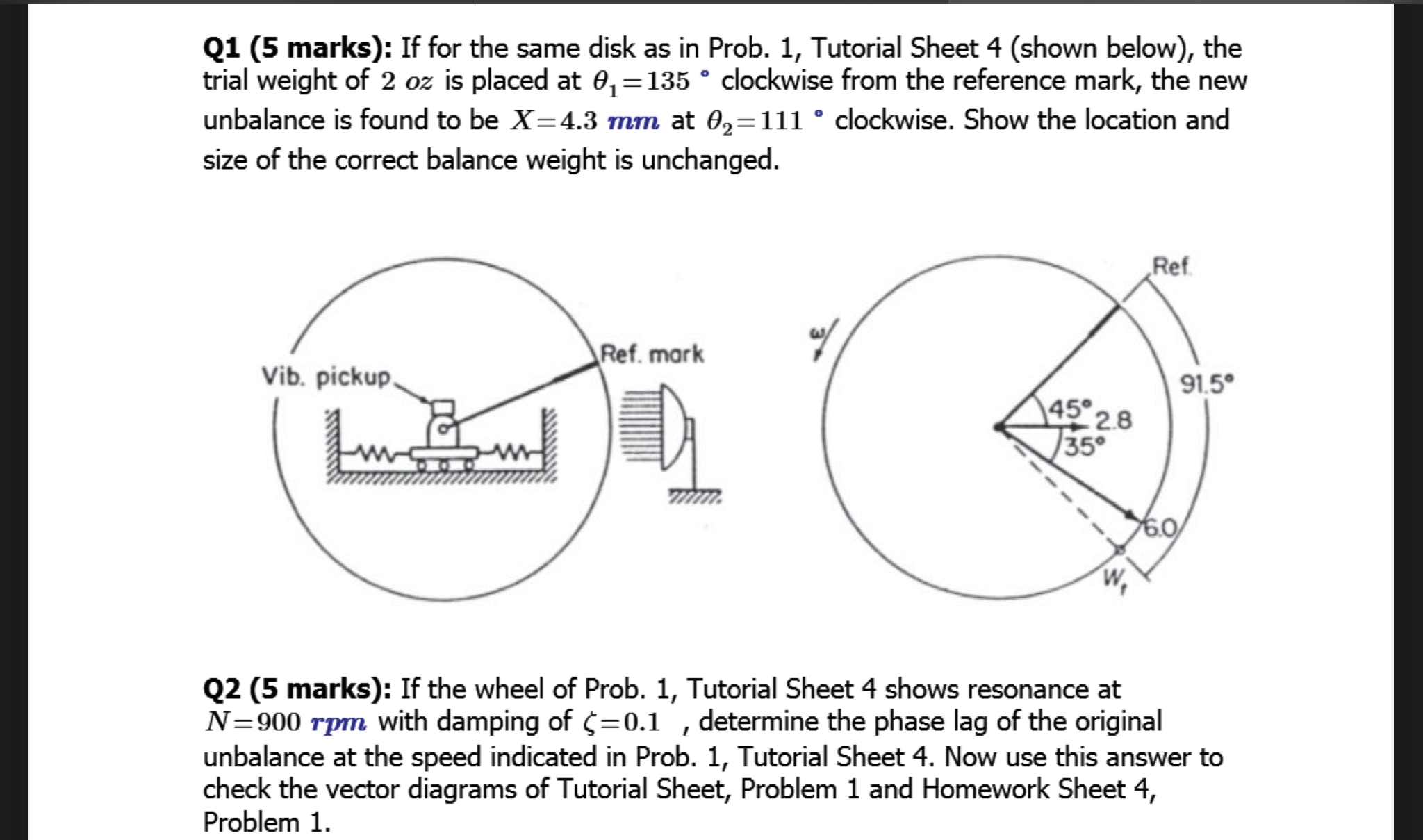 Solved Q1 (5 ﻿marks): If for the same disk as in Prob. 1, | Chegg.com