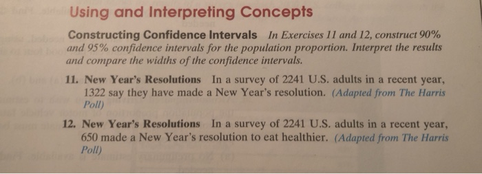 Solved Using and Interpreting Concepts Constructing | Chegg.com