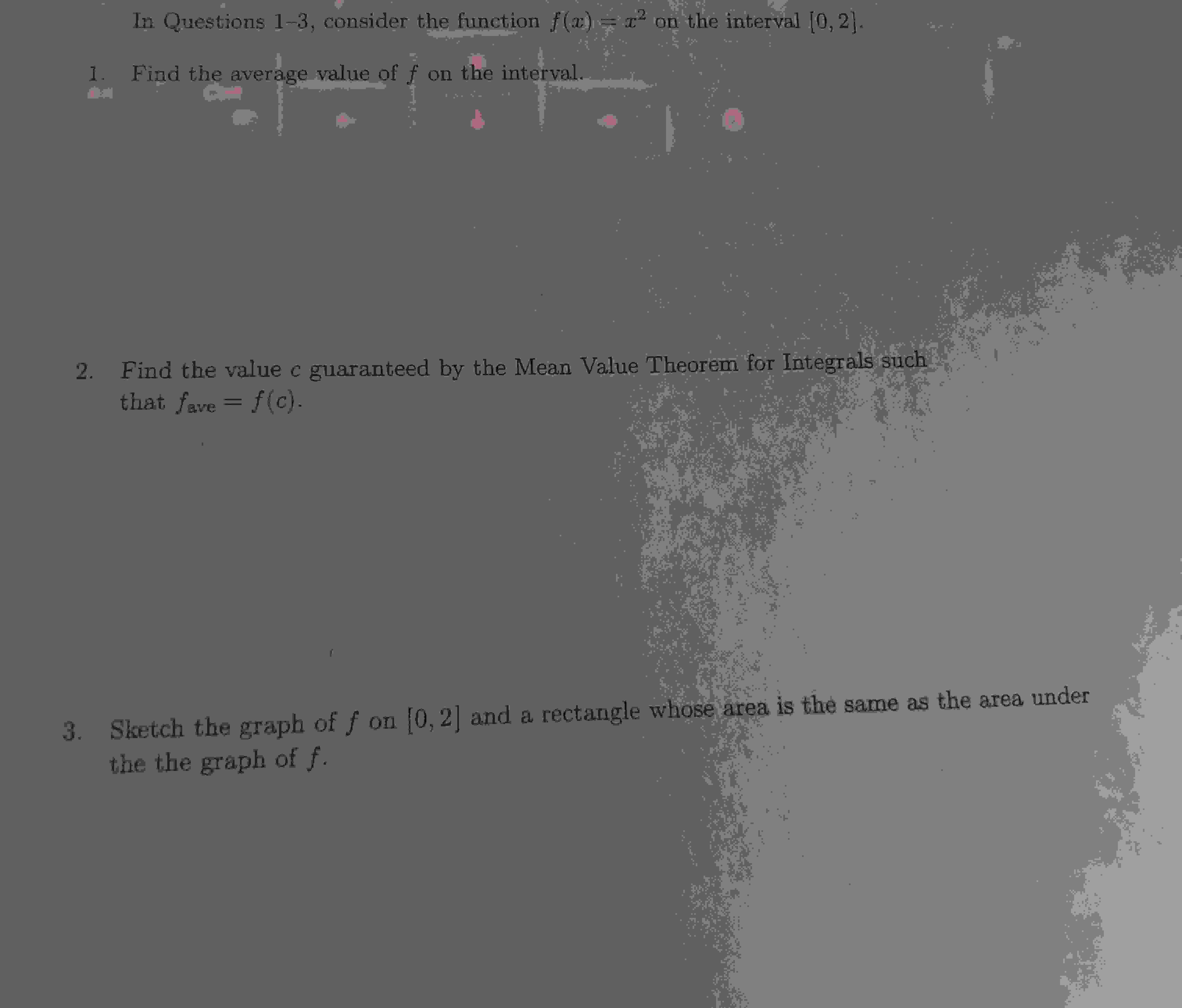 Solved Find the value c ﻿guaranteed by the Mean Value | Chegg.com