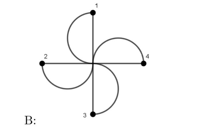 Solved 1 2 4 4 3 B: 8. Pinwheel Symmetries Consider the | Chegg.com