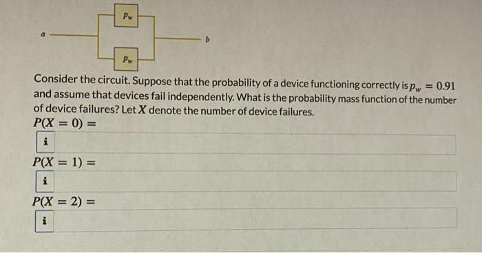 Solved Pw PW Consider the circuit. Suppose that the | Chegg.com