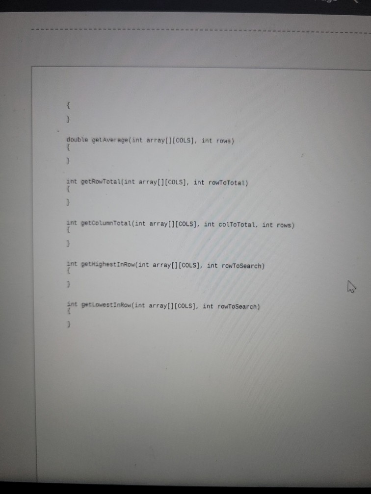 Solved Write a program that creates a two-dimensional array | Chegg.com