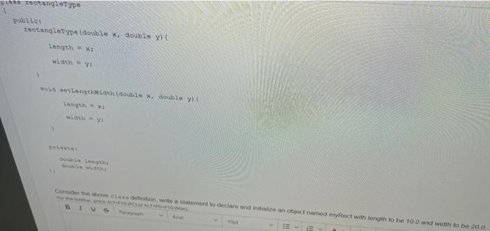 Solved la recta Letype ಇ publics rectangletype double do y | Chegg.com