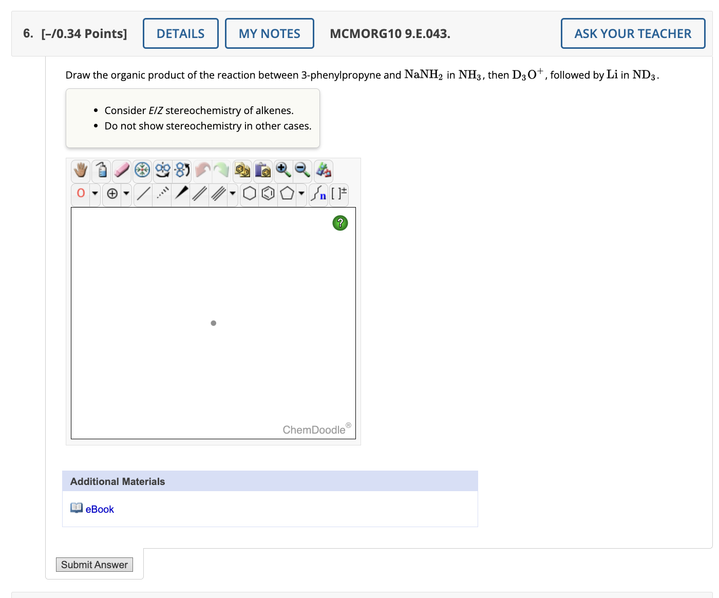 Solved by an EXPERT Draw the organic product of ﻿the reaction between | Chegg.com