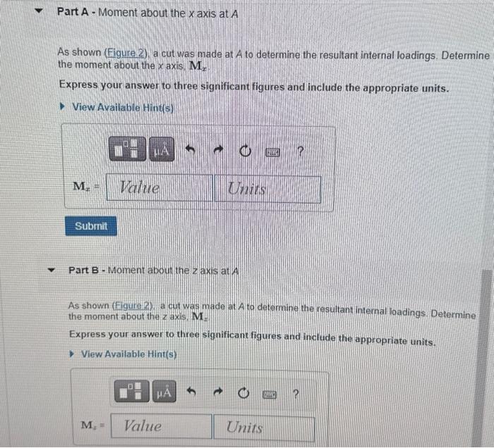 Solved Part C - Stress due to the normal force To find the | Chegg.com