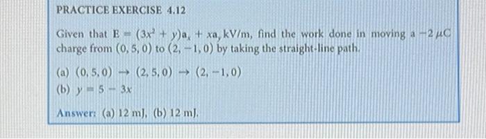 Solved PRACTICE EXERCISE 4.12 Given that | Chegg.com Solved PRACTICE EXERCISE 4.12 Given that | Chegg.com