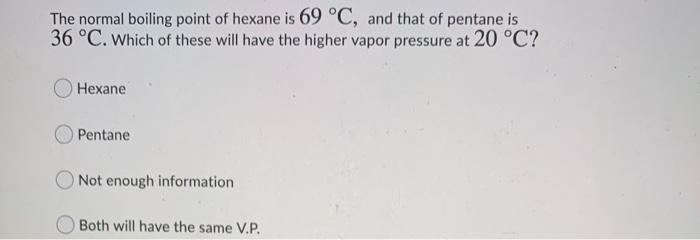 Pentane Boiling Point Hexane – Hydrocarbon Boiling Point Chart – EVMJI
