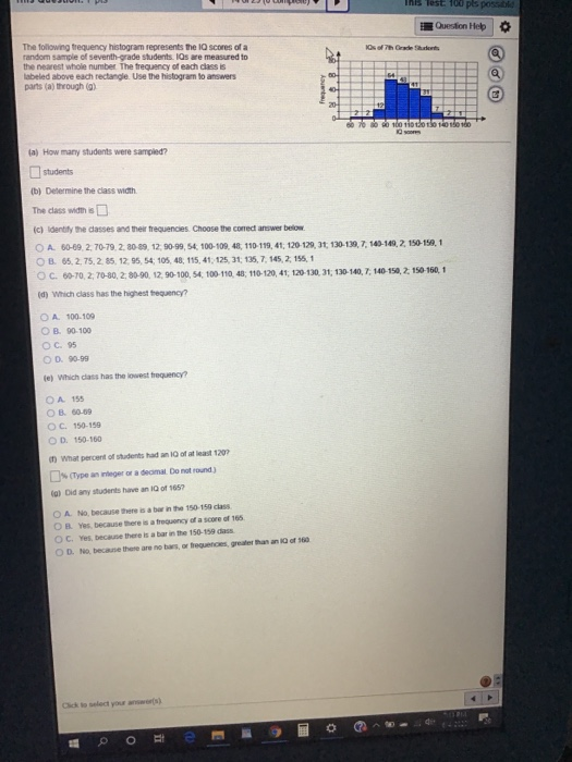 Solved This Test 100 pts poss. Question Hello of Crew 101 | Chegg.com
