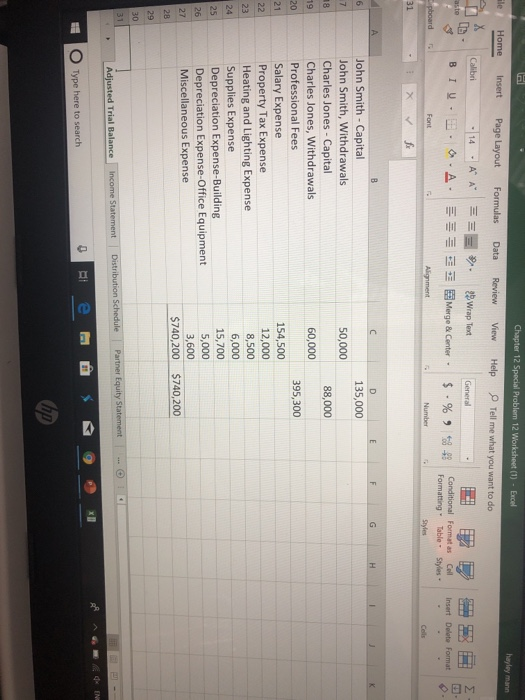 Solved Clipboard Merge & Center - $ . % 9 49 Font insert | Chegg.com