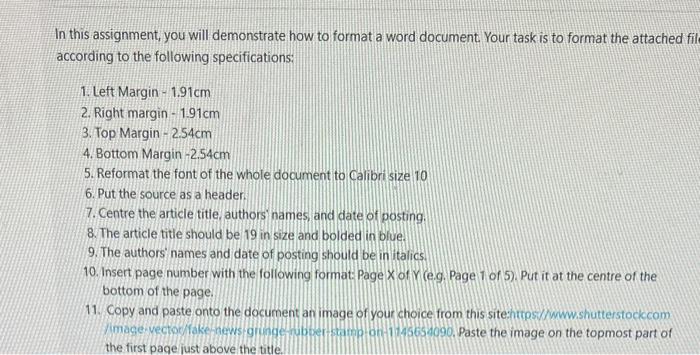 Solved In this assignment, you will demonstrate how to | Chegg.com