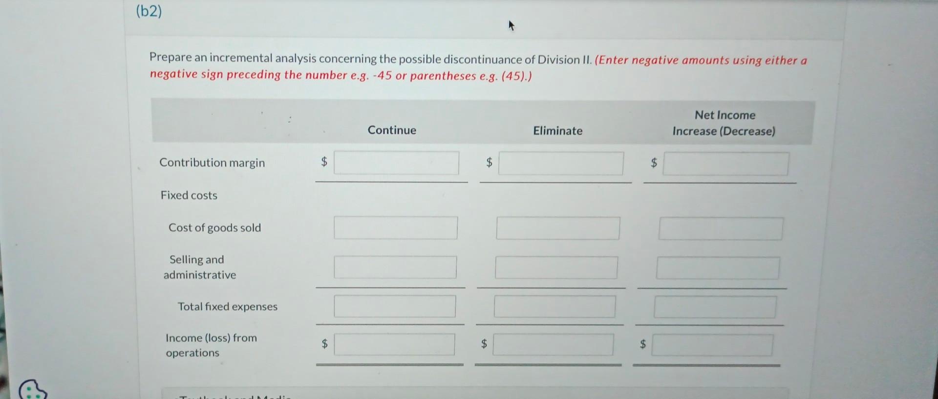 Solved Blossom Company has four operating divisions. During | Chegg.com